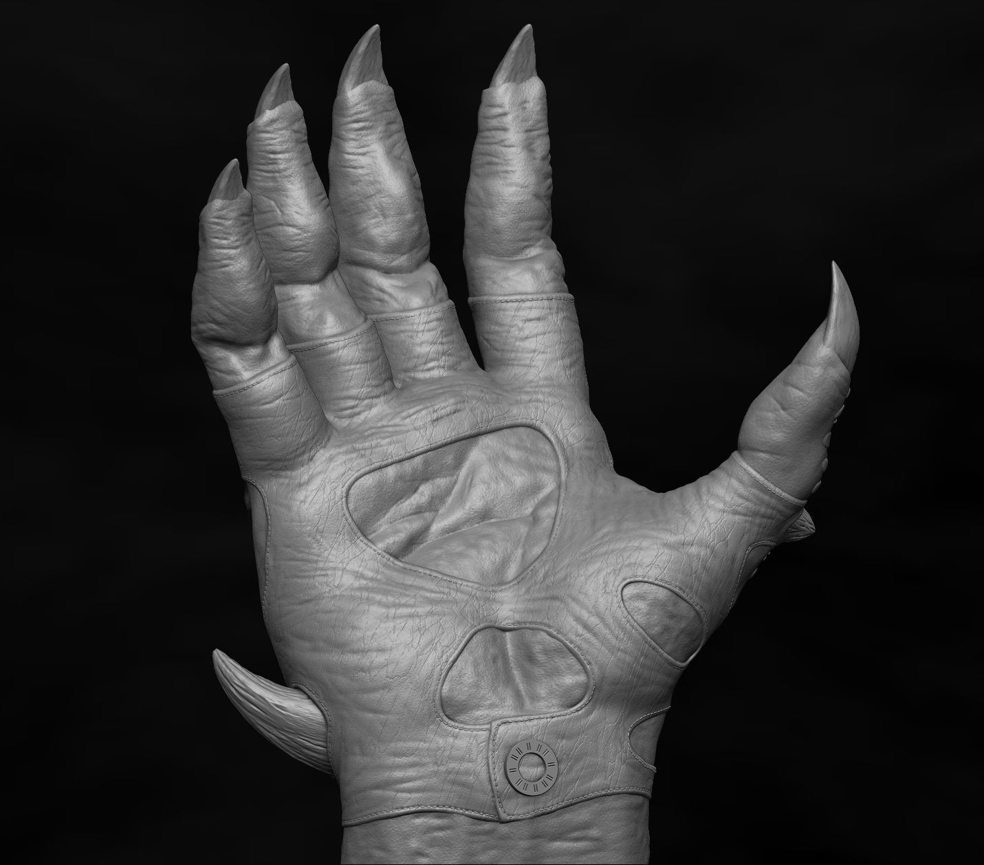 Predator 2 Smart Disc with Hand File STL OBJ for 3D Printing 3D model ...