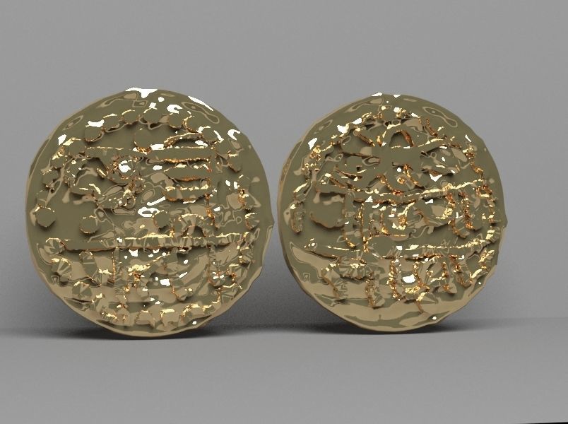ch shivaji maharaj coin hon 3D model | CGTrader