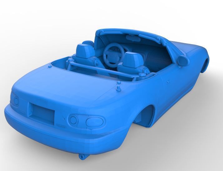 MAZDA MIATA STL FILE 3D model 3D printable | CGTrader