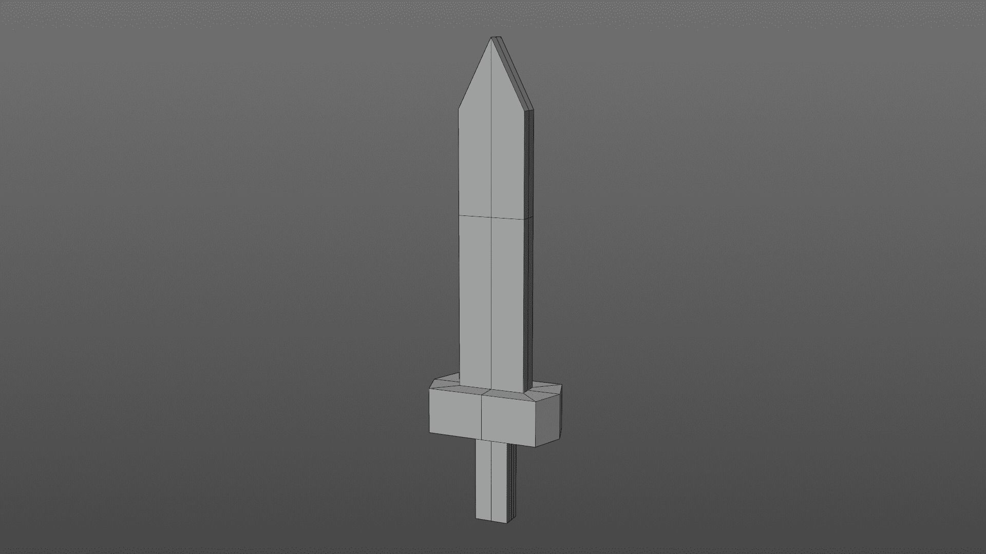 3D model Low-poly Sword VR / AR / low-poly | CGTrader