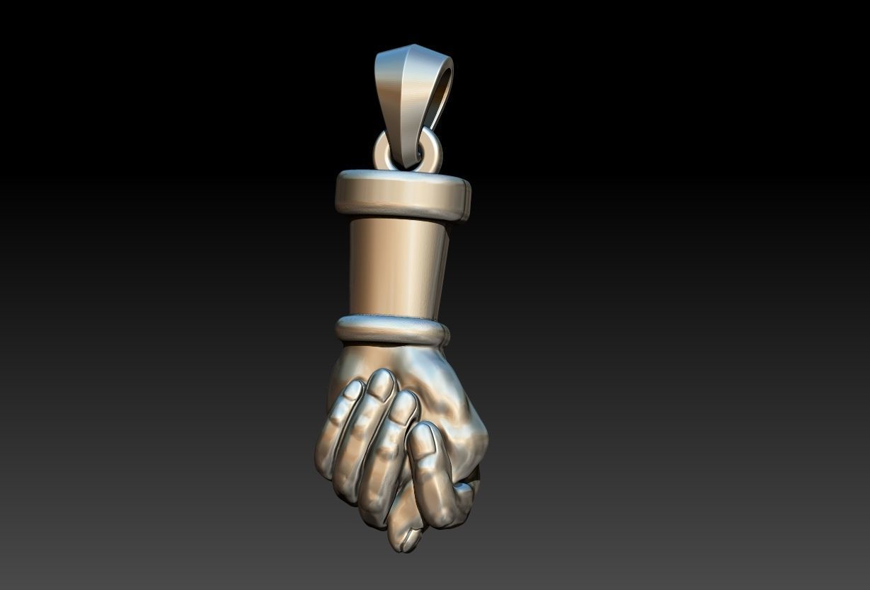 Fig Hand Sign 3D model 3D printable | CGTrader