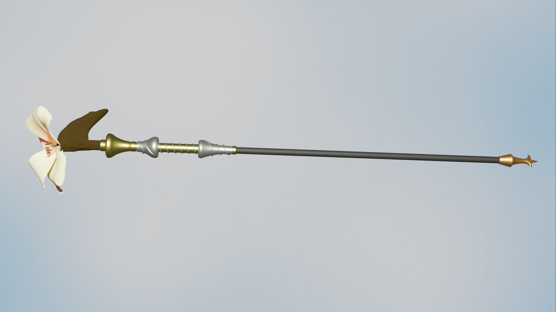 Atelier Ayesha - Ayeshas staff 3D model 3D printable | CGTrader