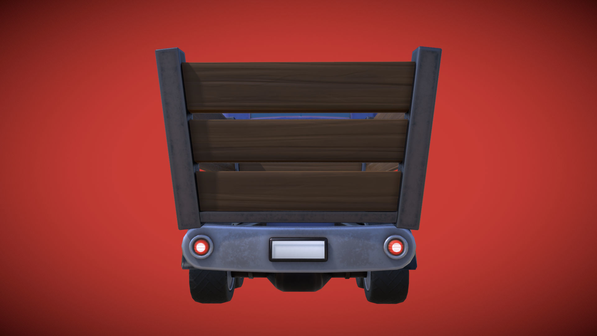 3D model Stylized Trunk Truck VR / AR / low-poly | CGTrader