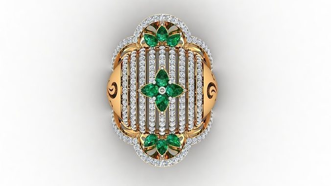 Ring - 52 3D model 3D printable | CGTrader