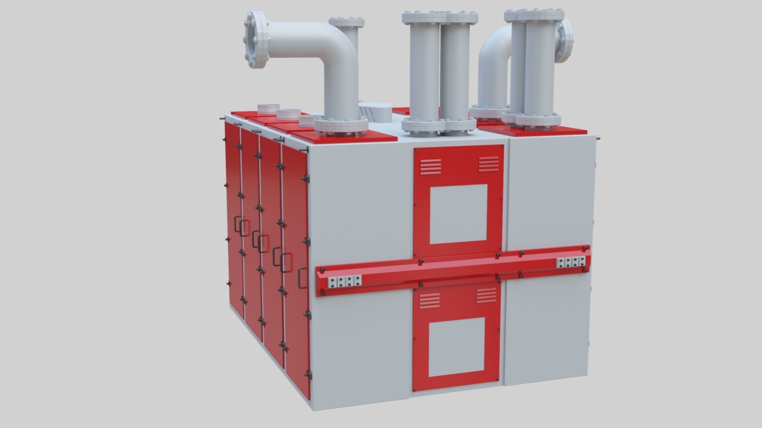 3D model Plansifter Plansichter Grain Wheat Flour Milling Machine VR ...