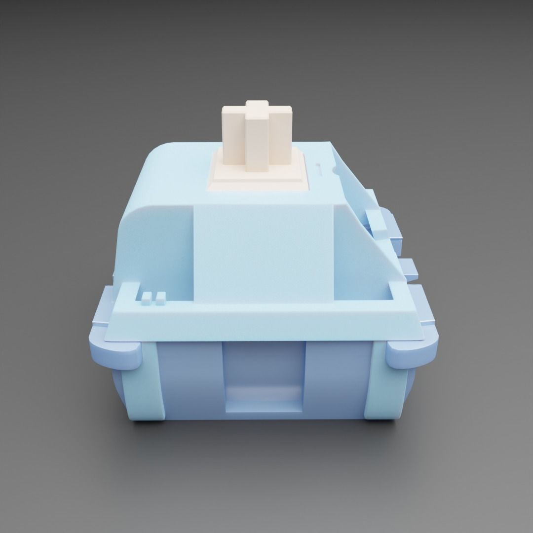 Mechanical keyboard switches pack 3D model | CGTrader