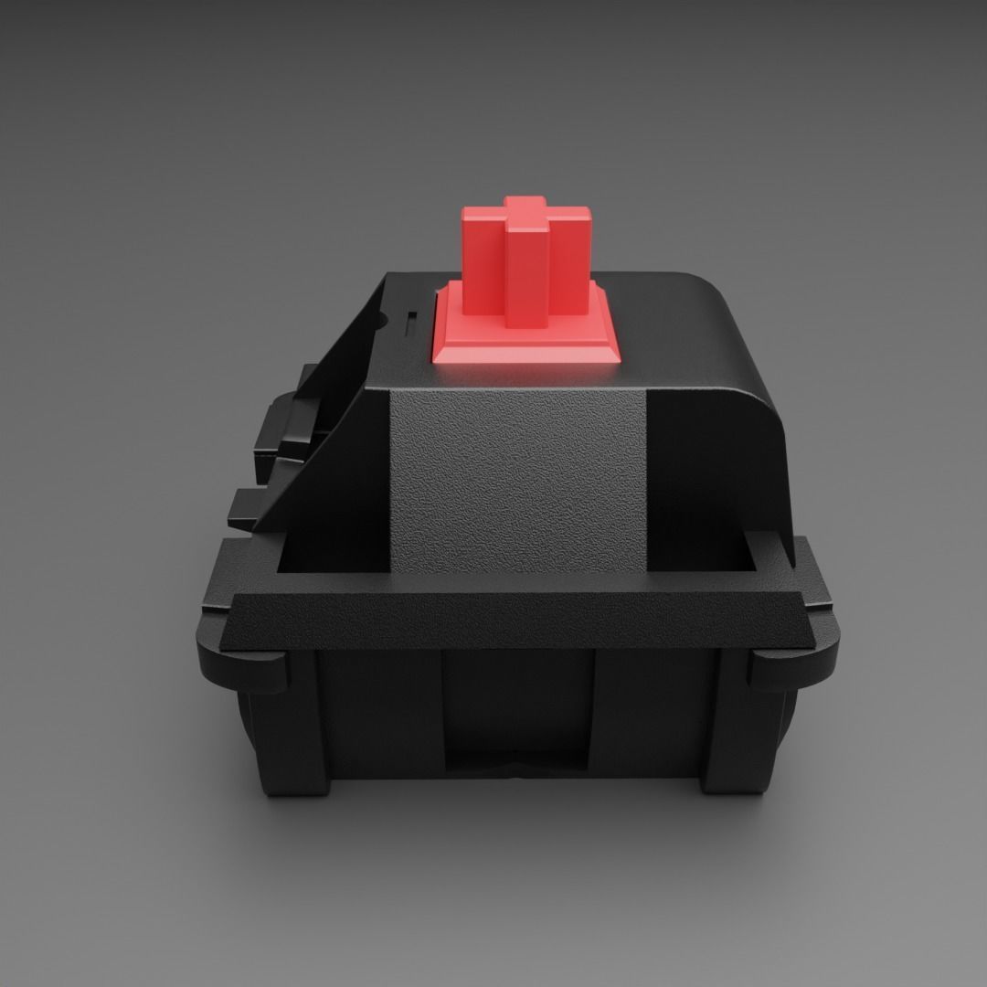 Mechanical keyboard switches pack 3D model | CGTrader