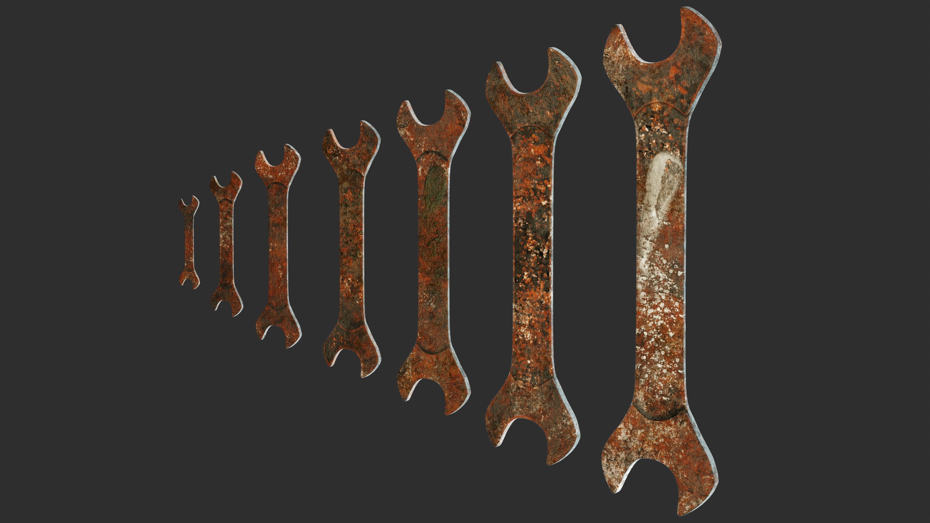 Old Soviet Tools 3D model | CGTrader