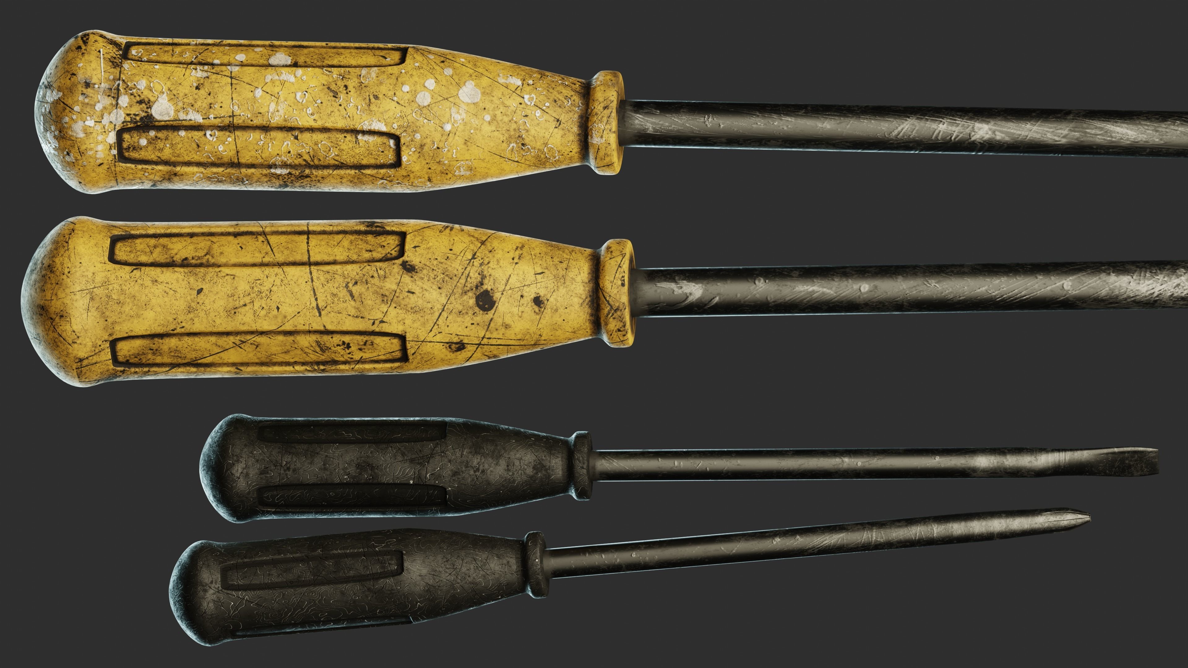 Old Soviet Tools 3D model | CGTrader