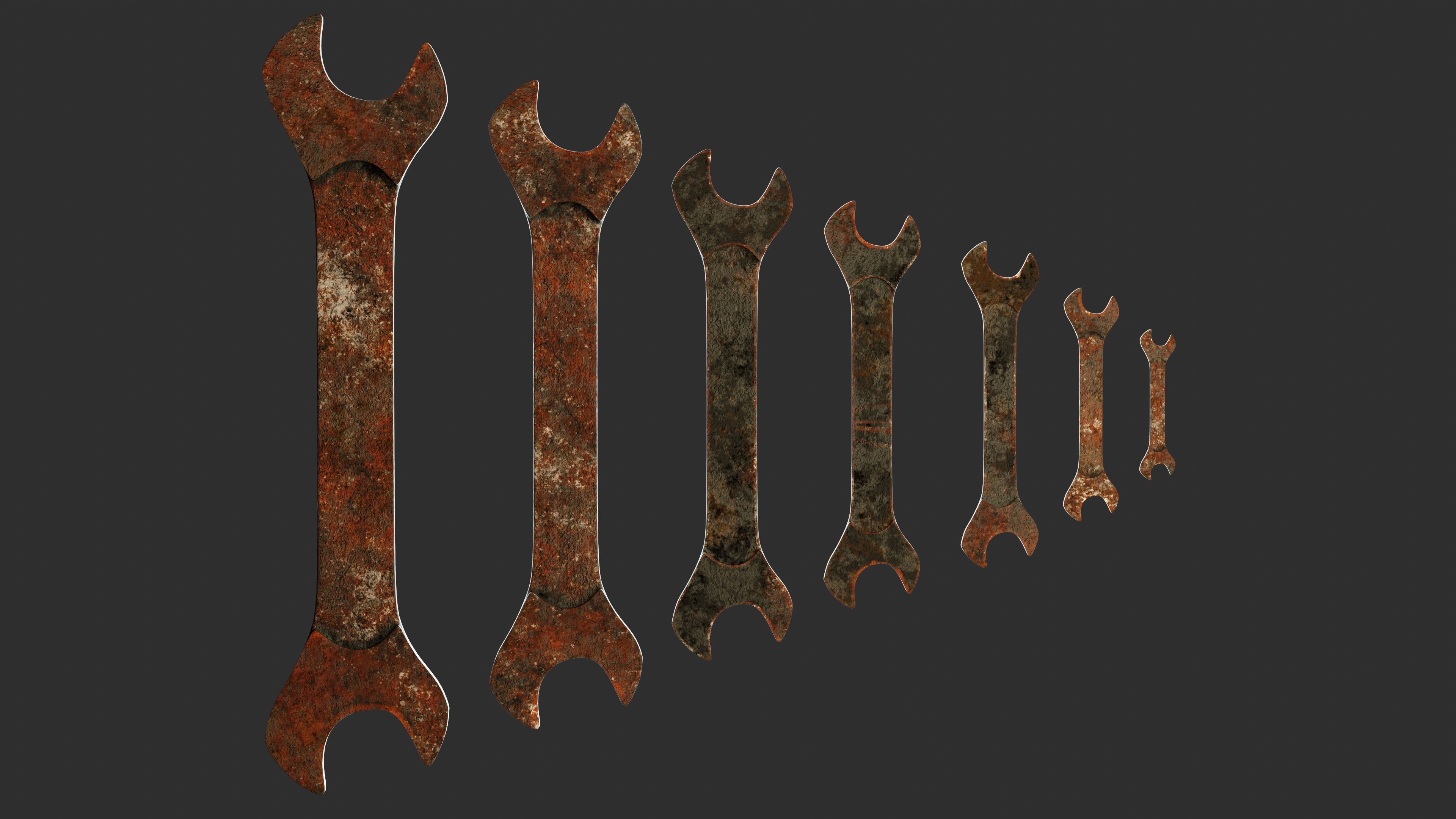 Old Soviet Tools 3D model | CGTrader