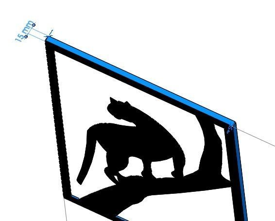 Sheet metal animal picture 3D model 3D printable | CGTrader