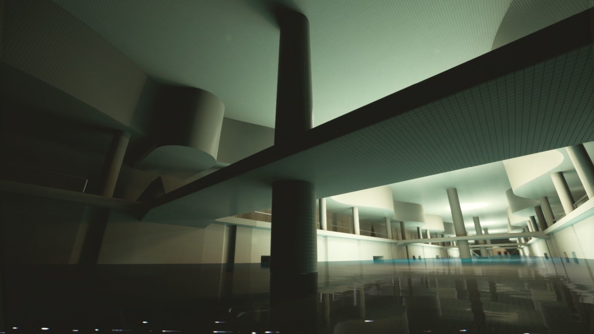 3D model Backrooms - Poolrooms Modular Horror Environment - Unreal ...