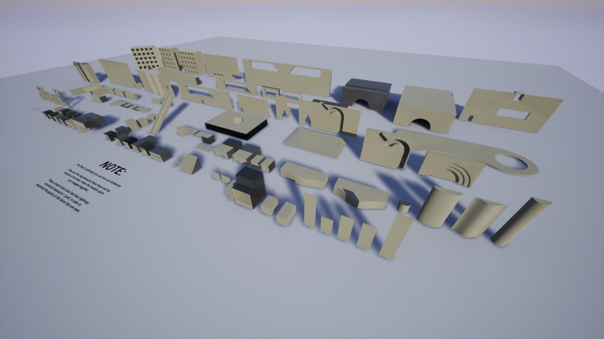 3D model Backrooms - Poolrooms Modular Horror Environment - Unreal ...