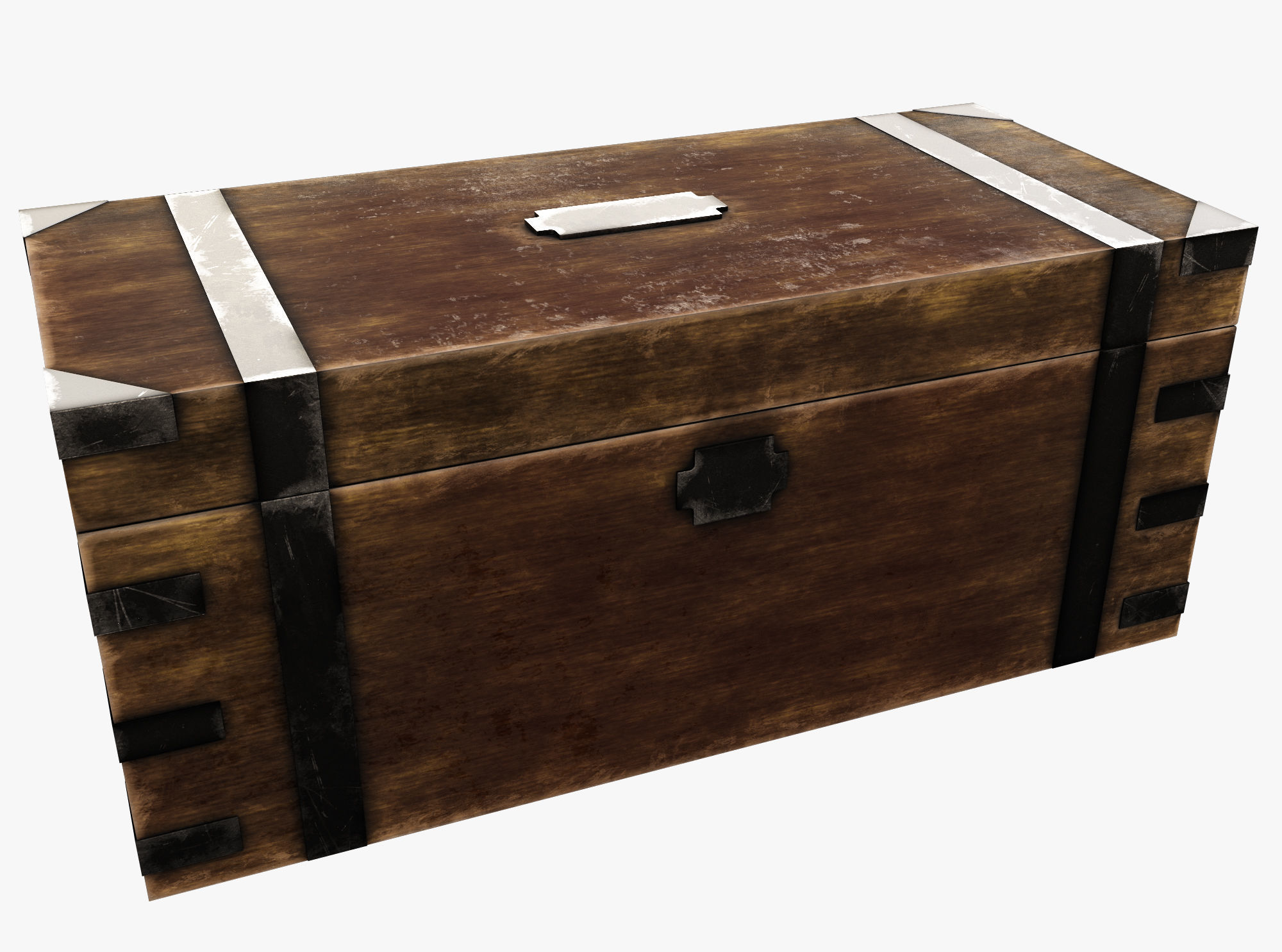 3D model Medieval Treasure Chest VR / AR / low-poly | CGTrader