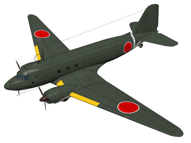 Nakajima L2D Type0 Tabby 3D model | CGTrader