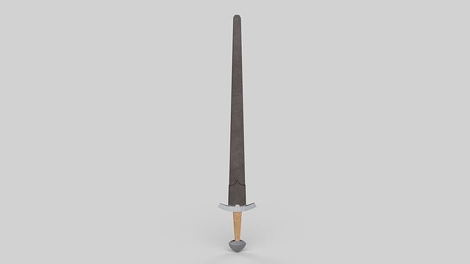 3D model slavic sword VR / AR / low-poly | CGTrader