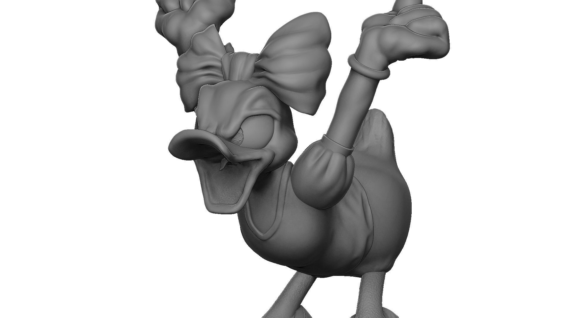 Donald and Daisy duck for 3d print STL 3D model 3D printable | CGTrader