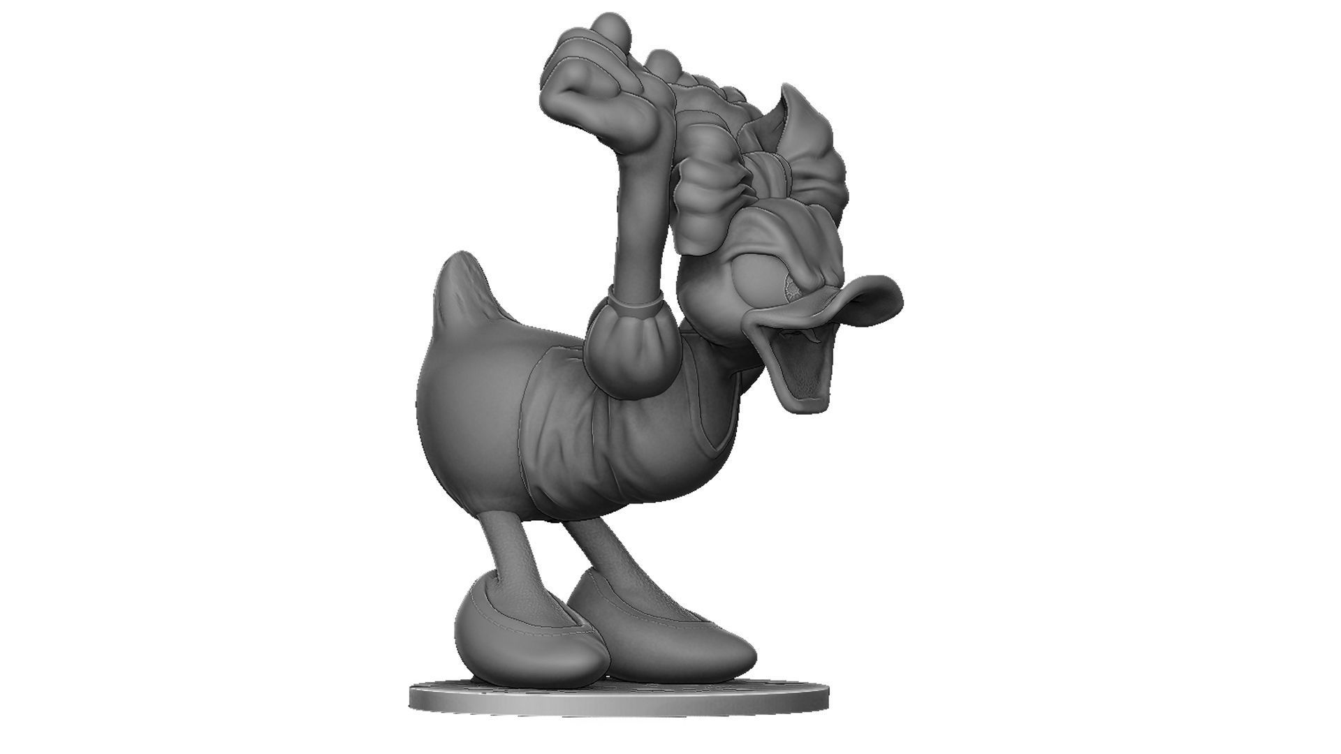 Donald and Daisy duck for 3d print STL 3D model 3D printable | CGTrader