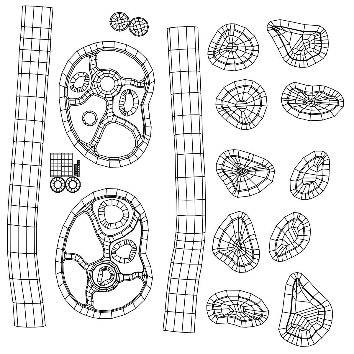 3D model Cartoon Raw Meat VR / AR / low-poly | CGTrader