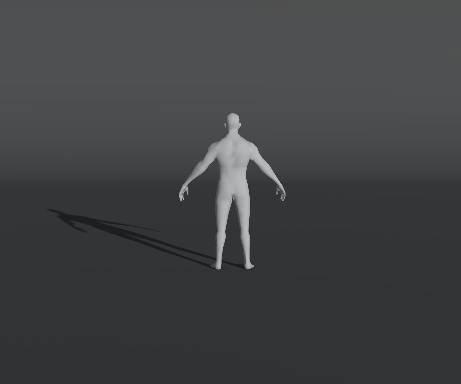 Male Body Base Mesh 28 Animations 3D Model 3D model animated rigged ...