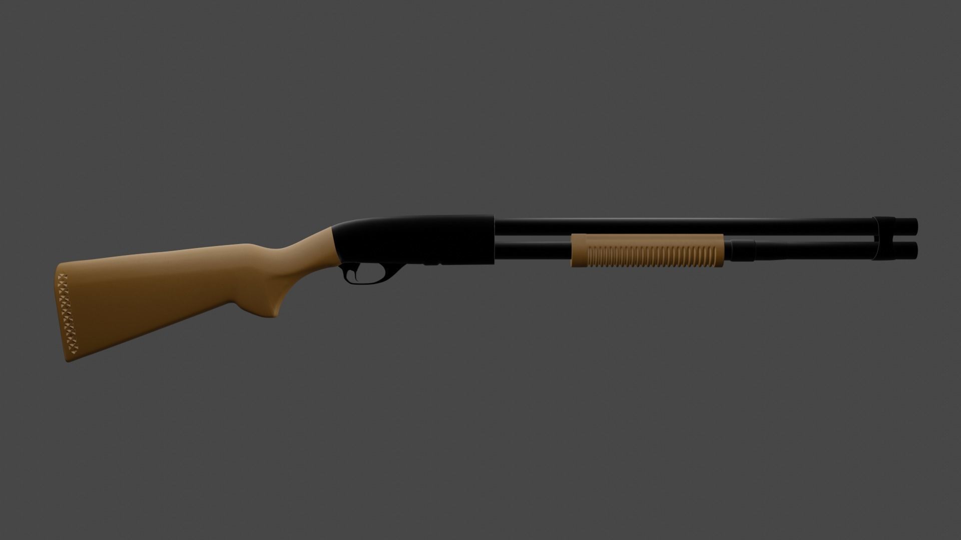 Shot gun free 3D model | CGTrader