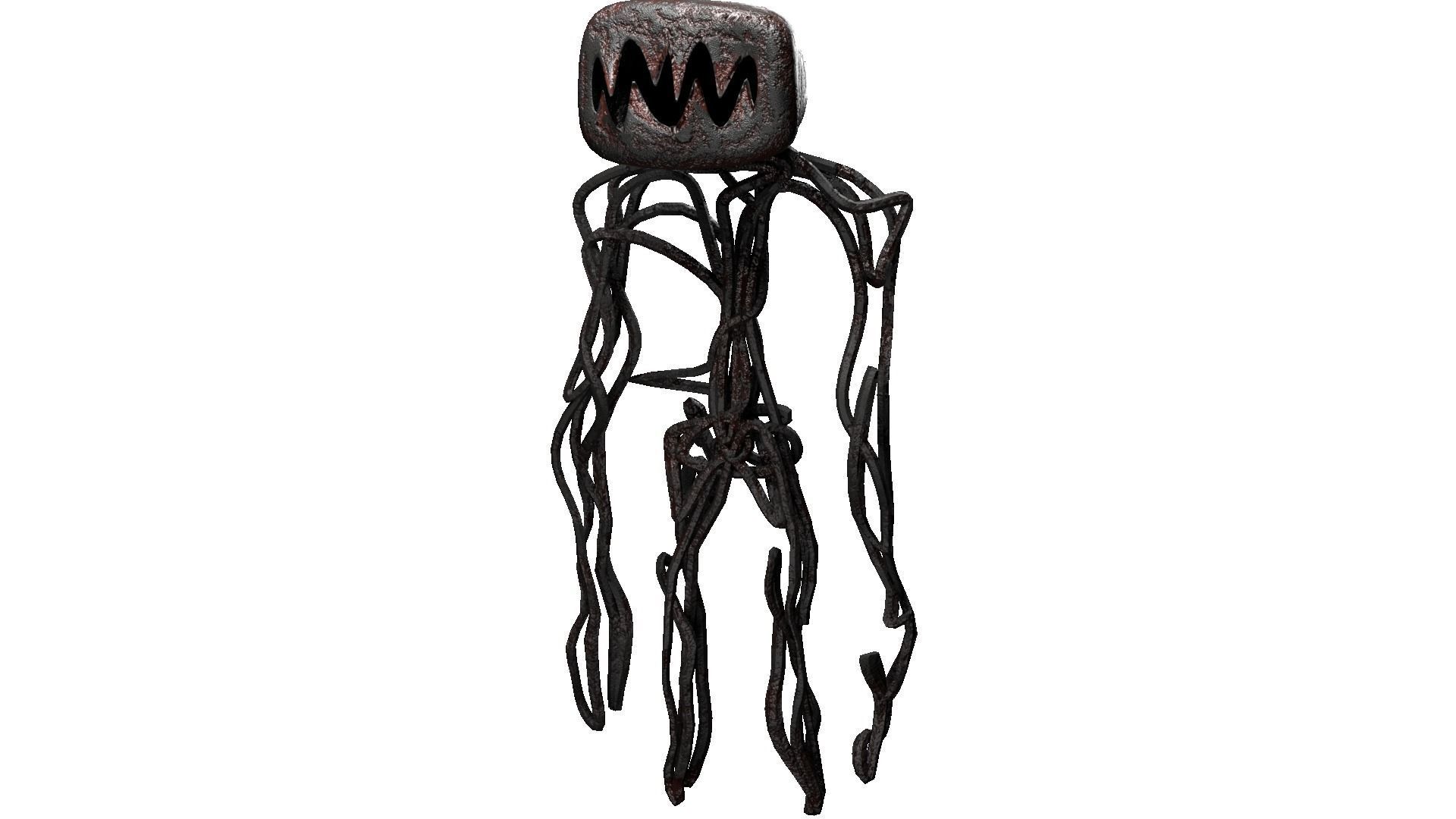 Bacteria Monster From The Backrooms Rigged 3D model rigged | CGTrader