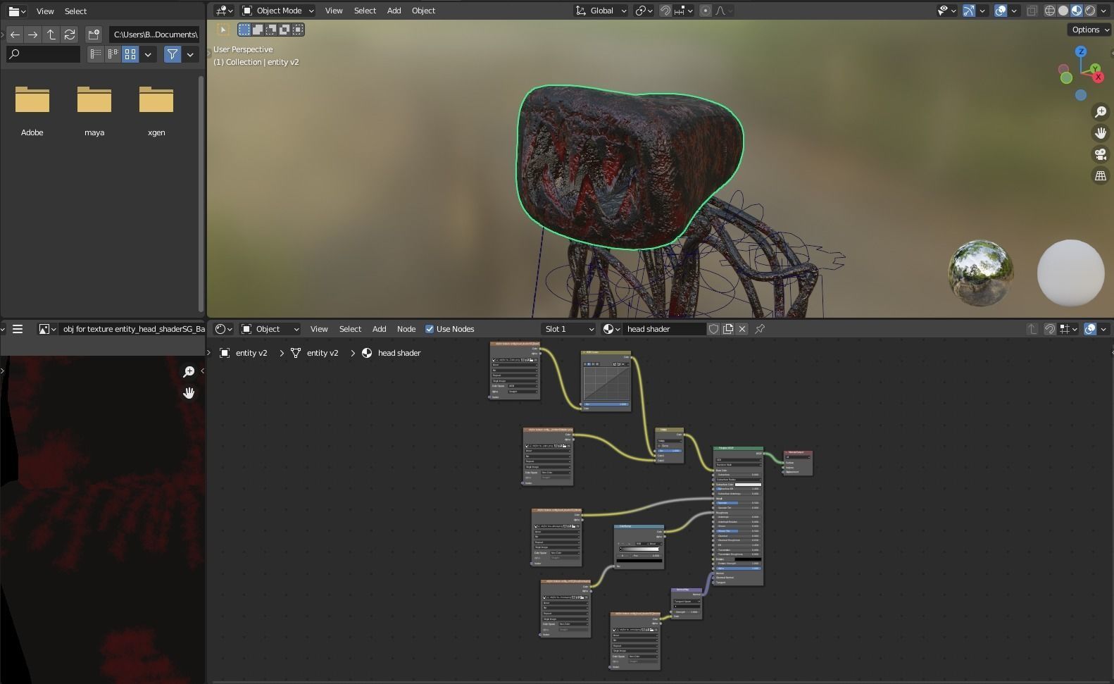 Bacteria Monster From The Backrooms Rigged 3D model rigged | CGTrader