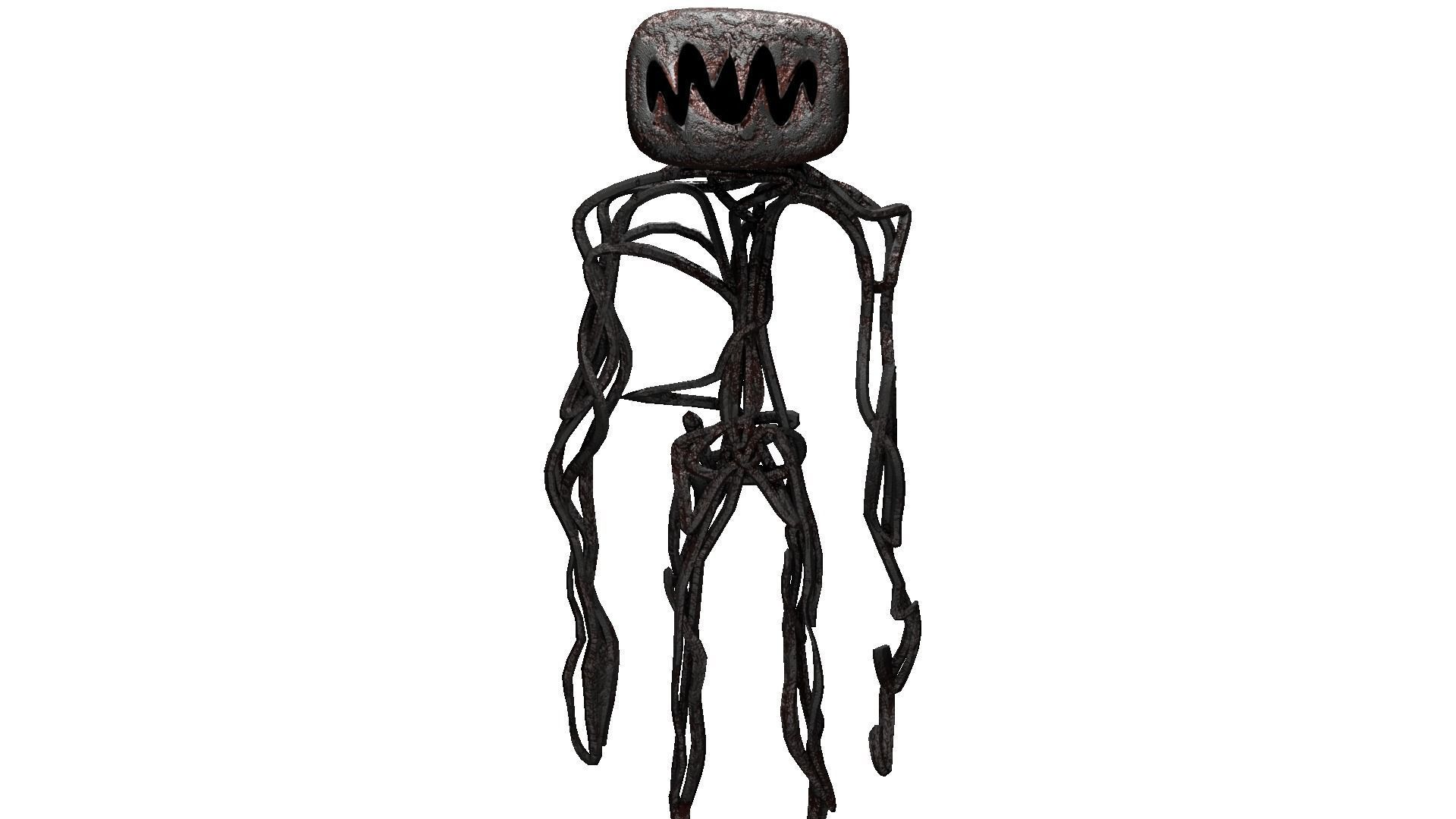 Bacteria Monster From The Backrooms Rigged 3D model rigged | CGTrader