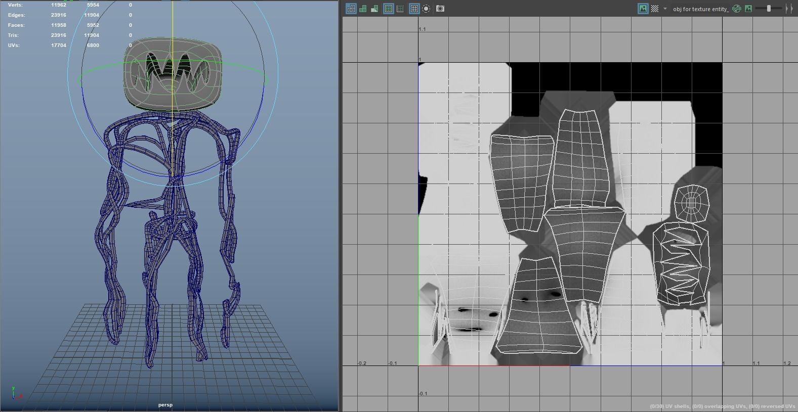 Bacteria Monster From The Backrooms Rigged 3D model rigged | CGTrader