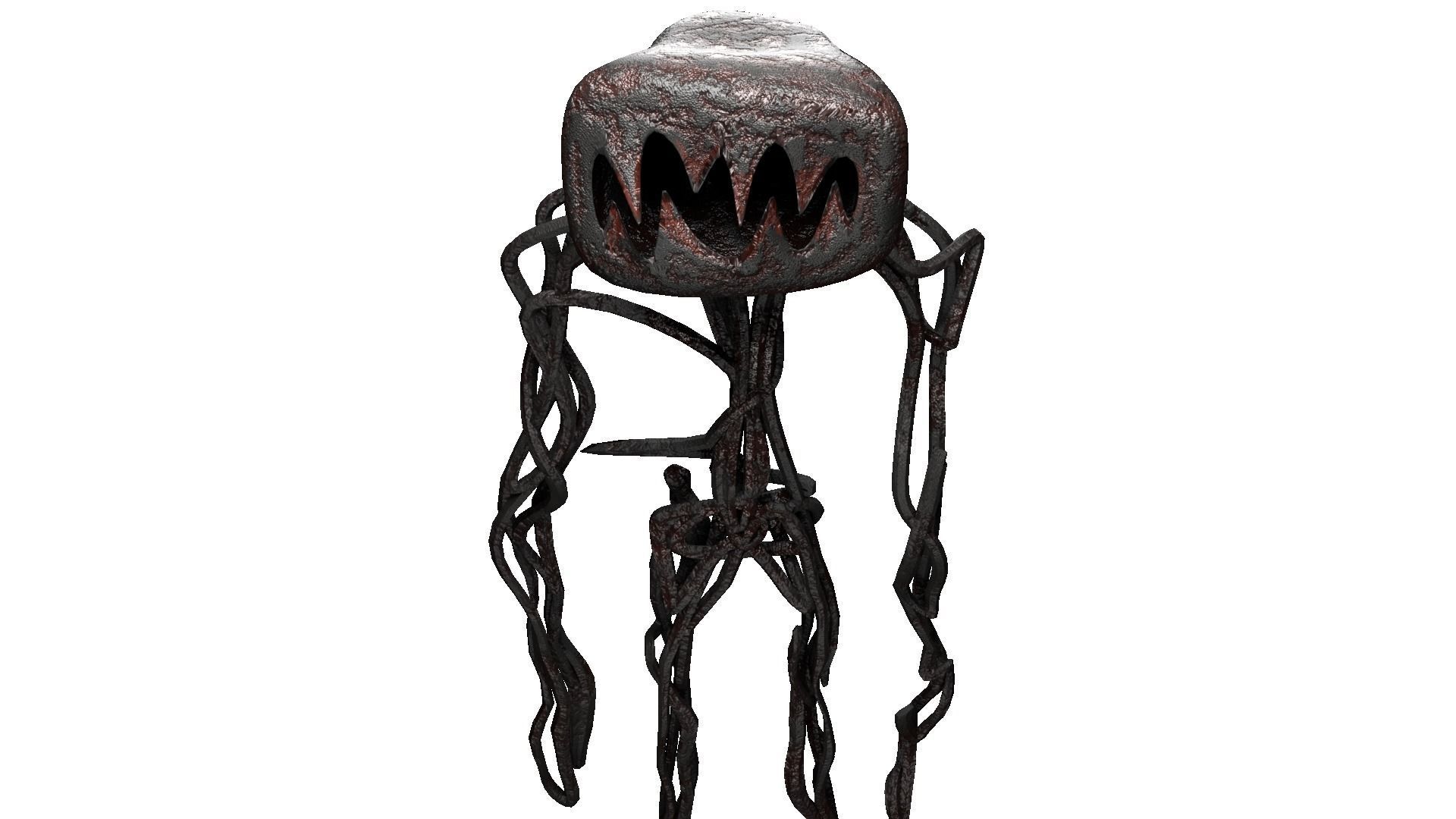 Bacteria Monster From The Backrooms Rigged 3D model rigged | CGTrader