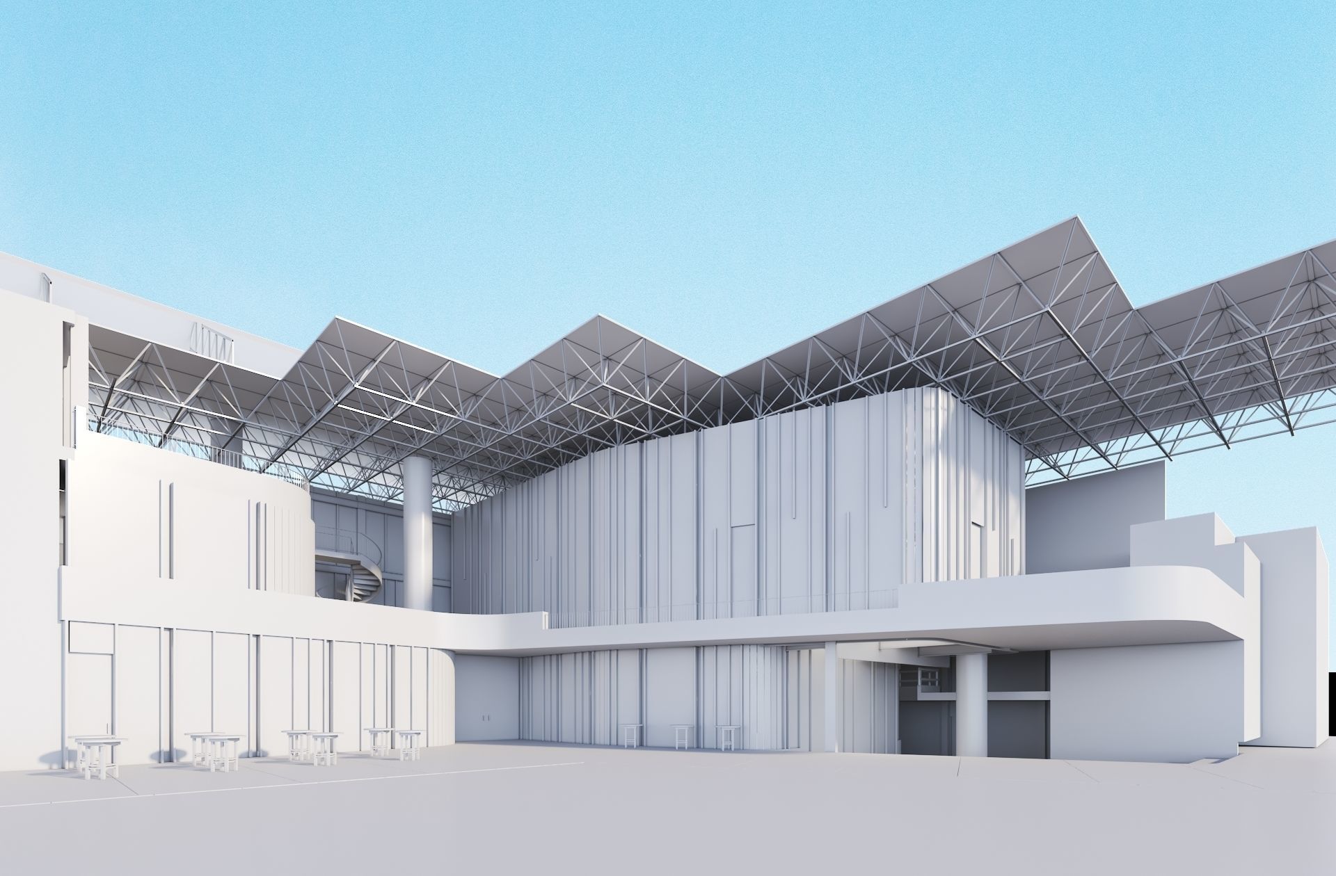 OFFICES BUILDING 3D model | CGTrader