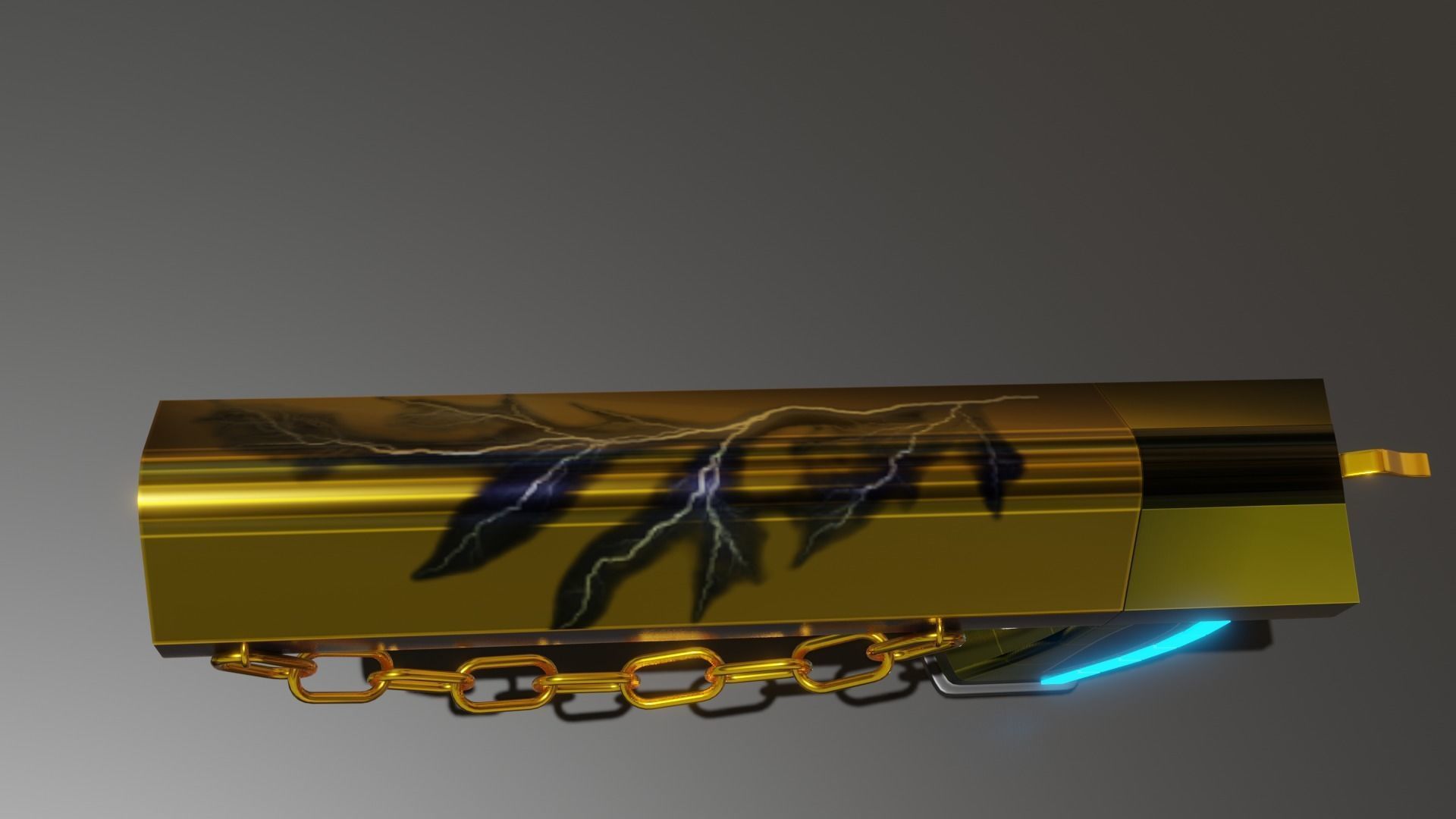 3D model Custom Design Game Ready Gun Model VR / AR / low-poly | CGTrader