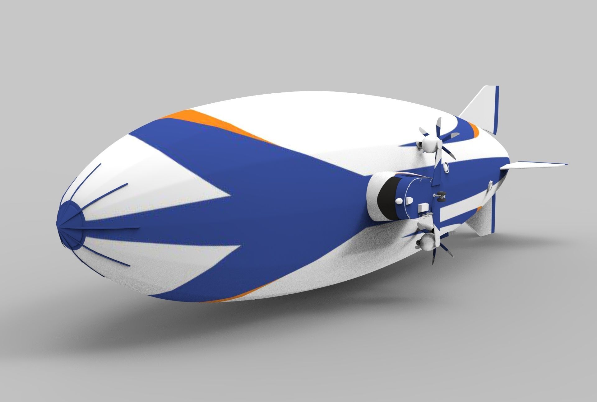 Zeppelin 3D model | CGTrader
