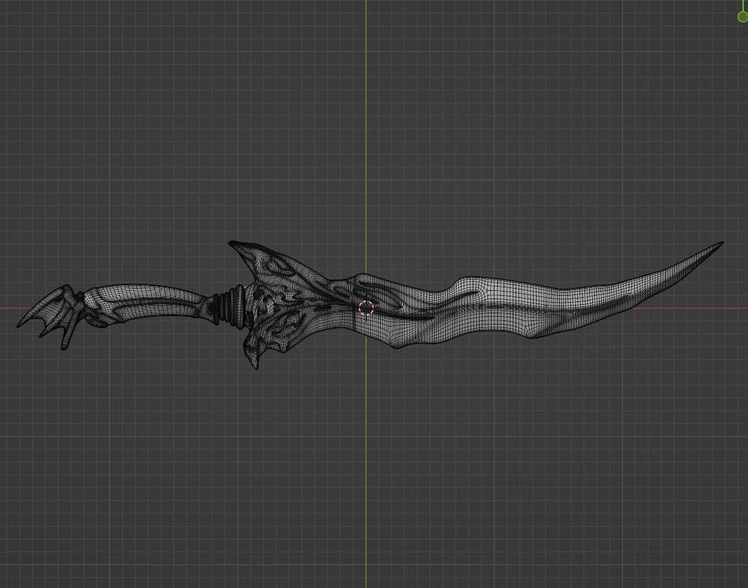 3D model Kris Edge from Lineage2 Game 3D print 3D model 3D printable ...