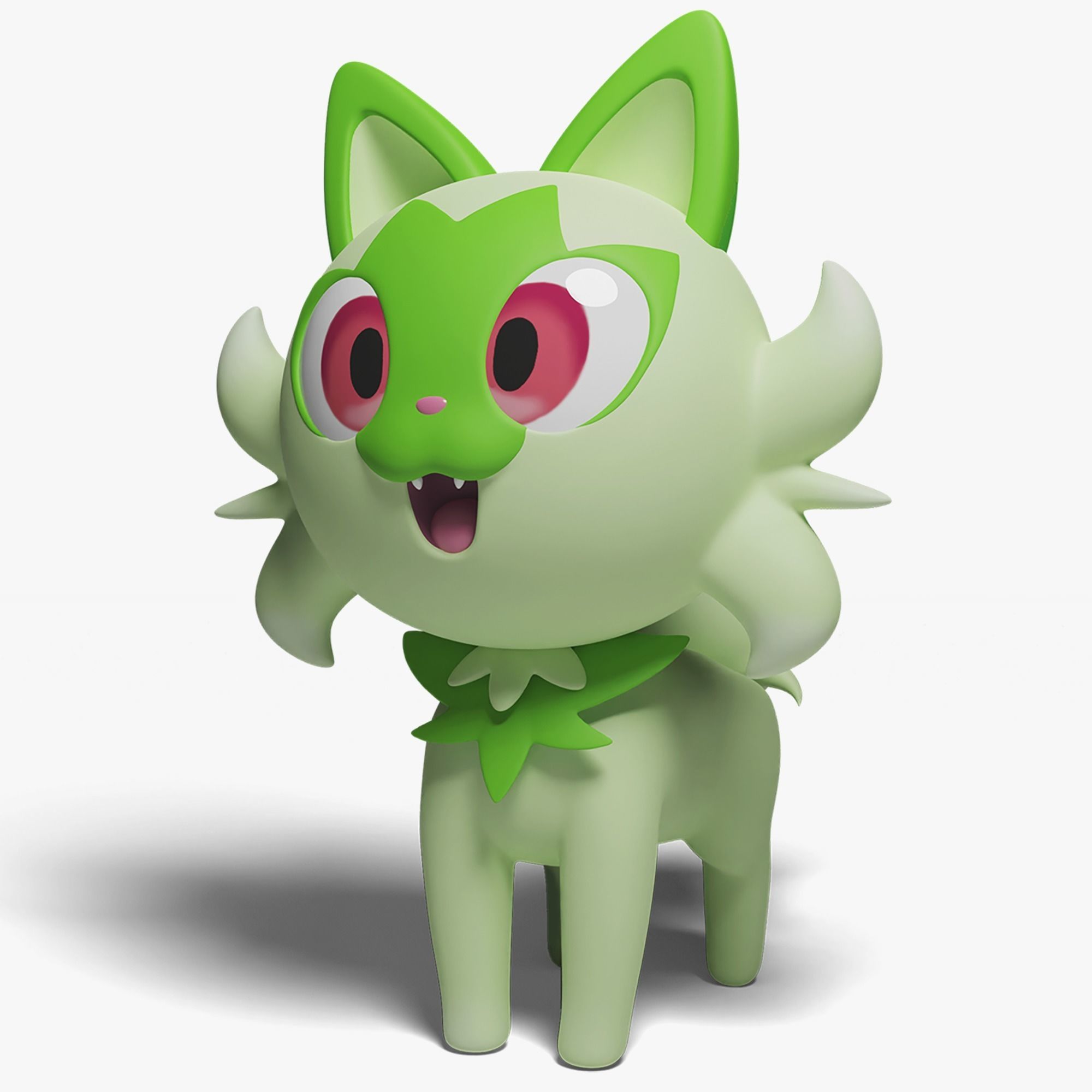 3D model Sprigatito Rigged 3d Model VR / AR / low-poly | CGTrader