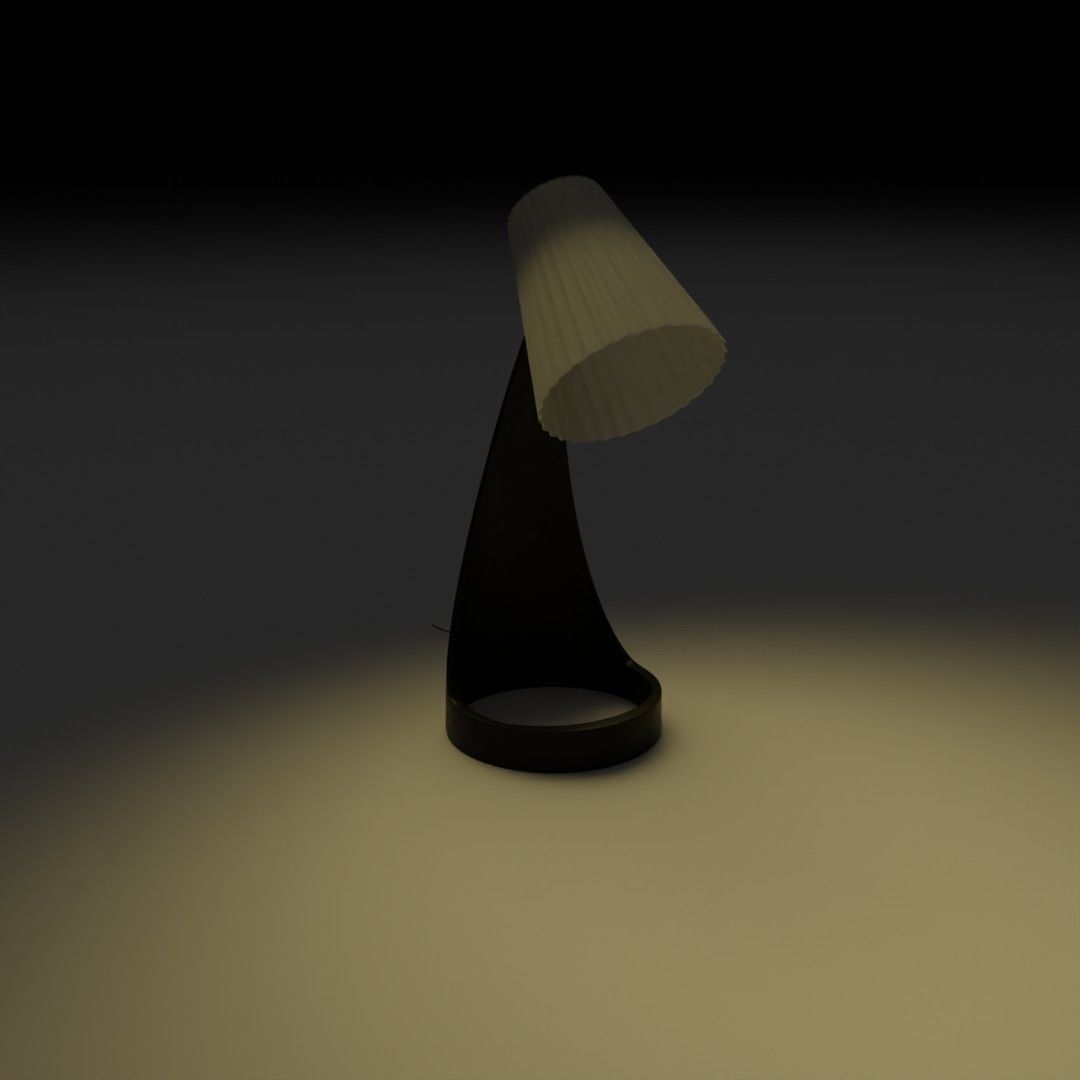 Modern Study Lamp made in blender 3D model | CGTrader