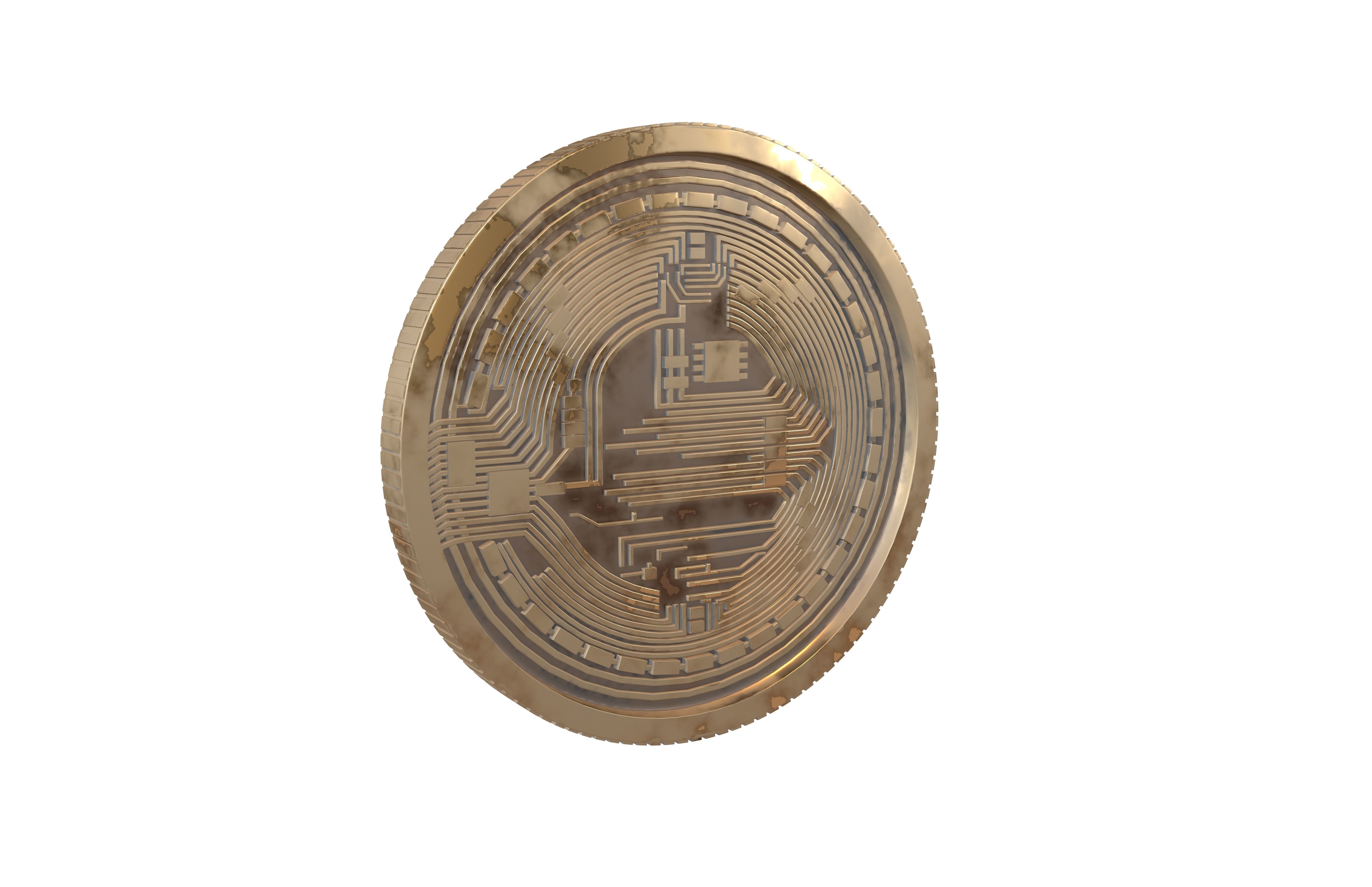 3D model Bitcoin v7 002 VR / AR / low-poly | CGTrader