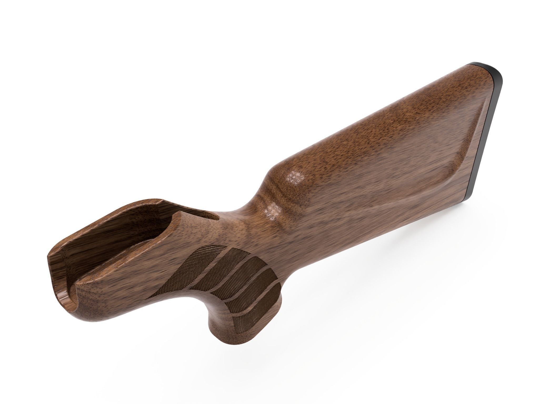 Rifle stock CAD 3D model | CGTrader