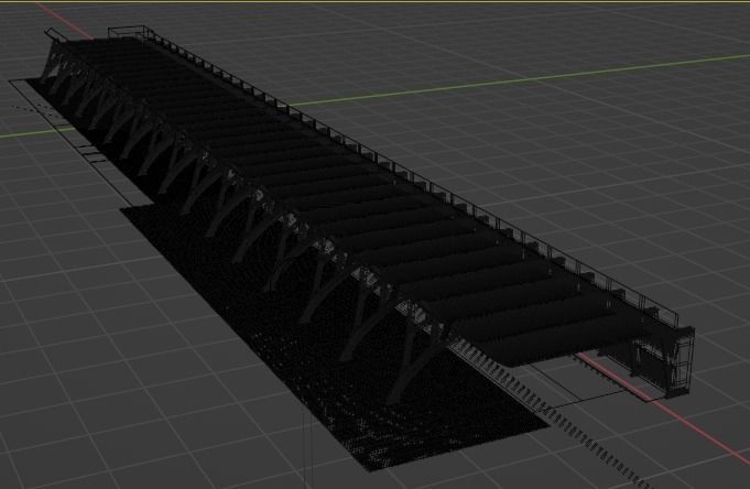 Car Track Scene 3D model | CGTrader