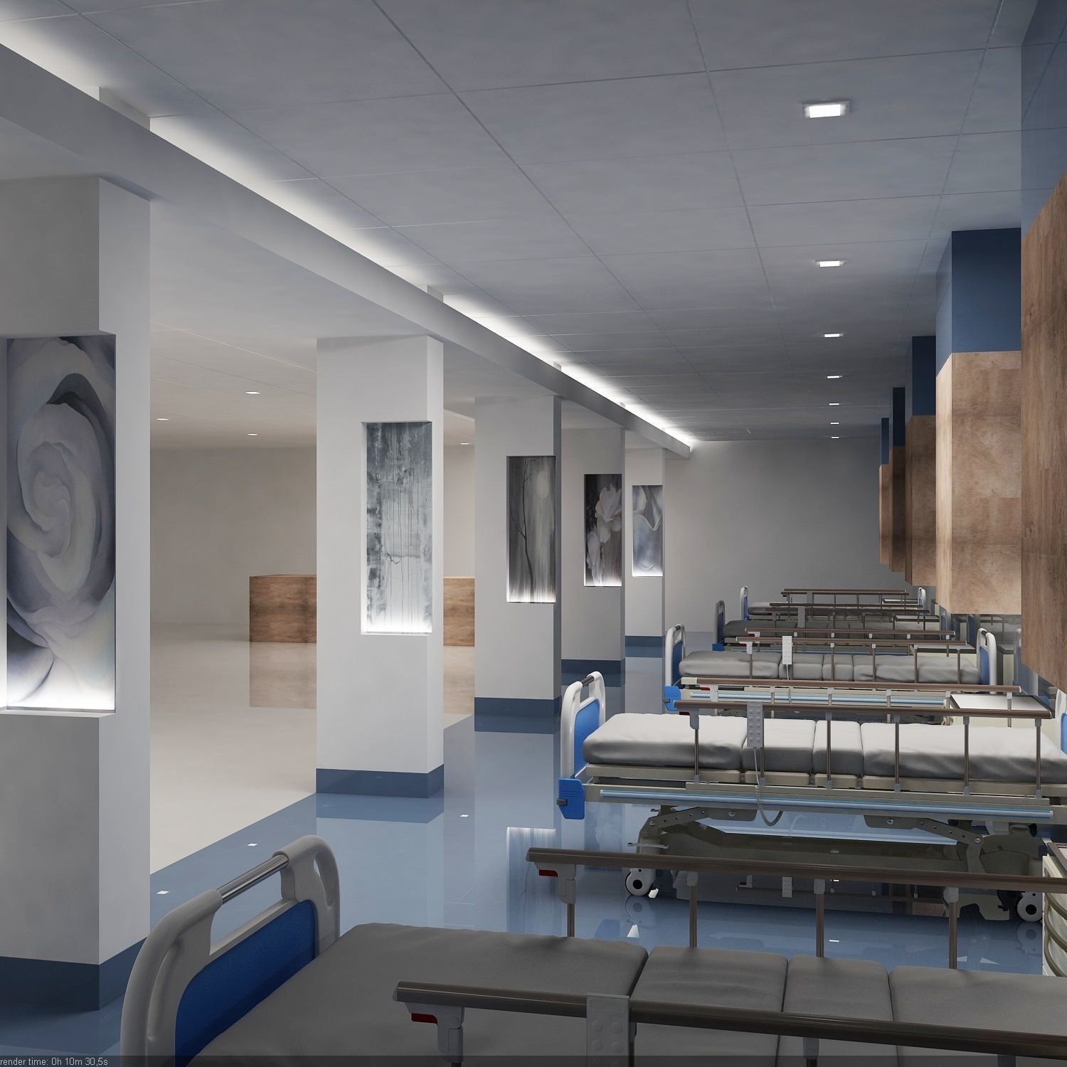 3D model Medical Patient Room 3D model VR / AR / low-poly | CGTrader