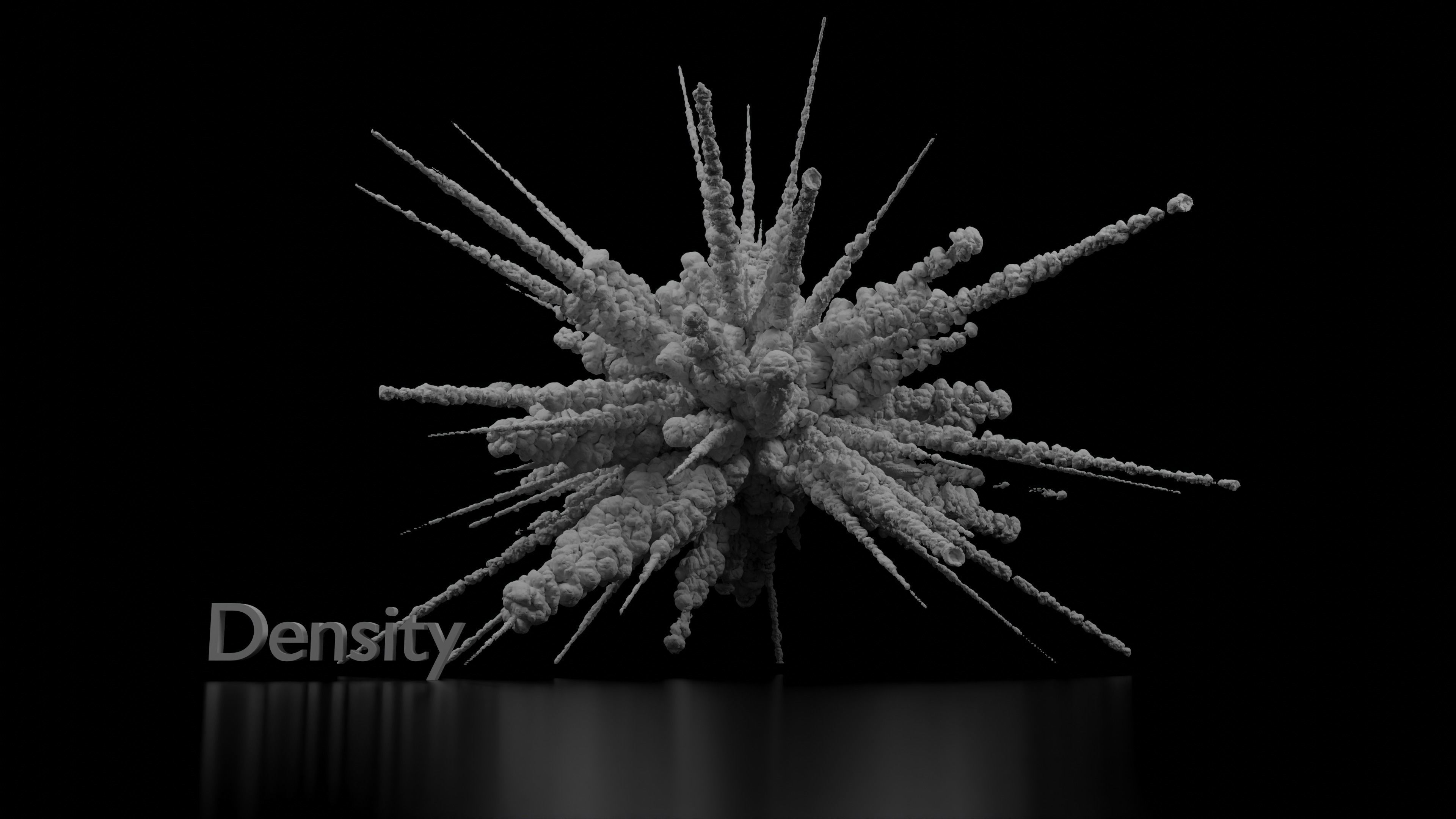 High Resolution Grenade Explosion VDB 3D Model 3D model animated | CGTrader