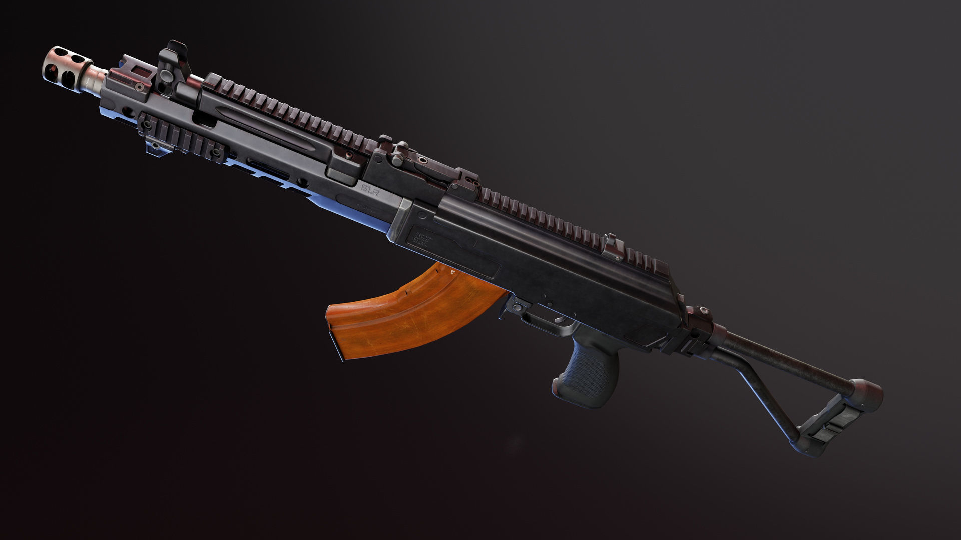 3D model Custom AK MB47 VR / AR / low-poly | CGTrader