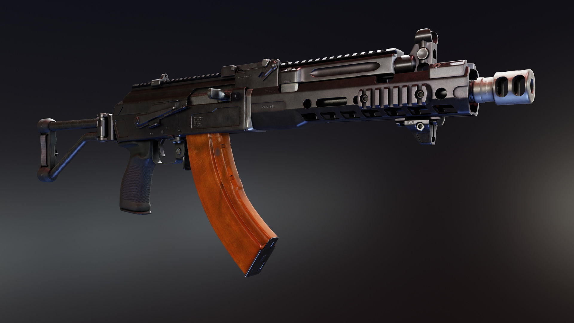 3D model Custom AK MB47 VR / AR / low-poly | CGTrader
