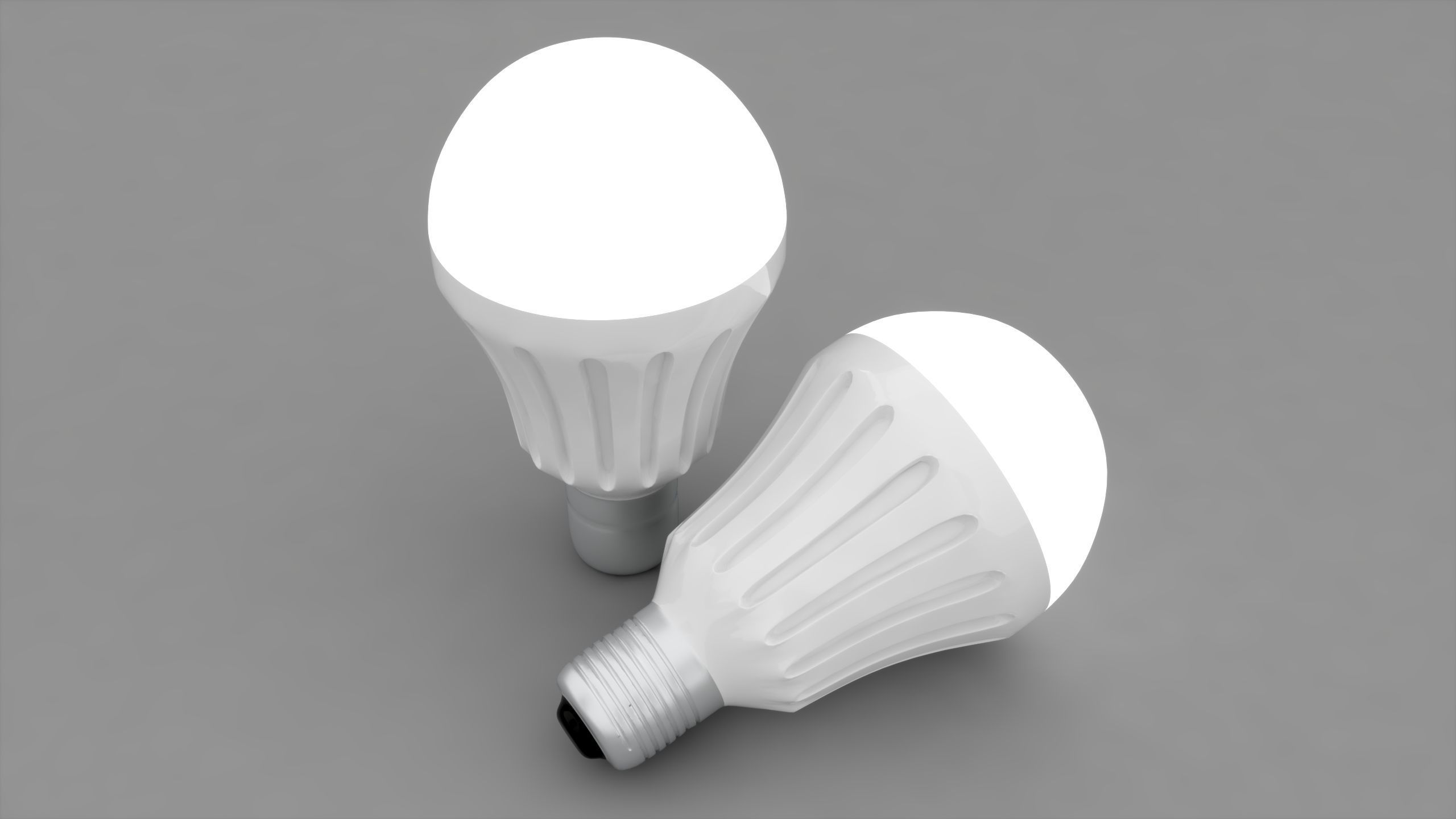 LED BULB 3D model | CGTrader