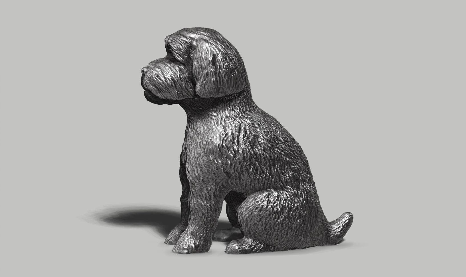 dog a01 3d print model 3D model 3D printable | CGTrader