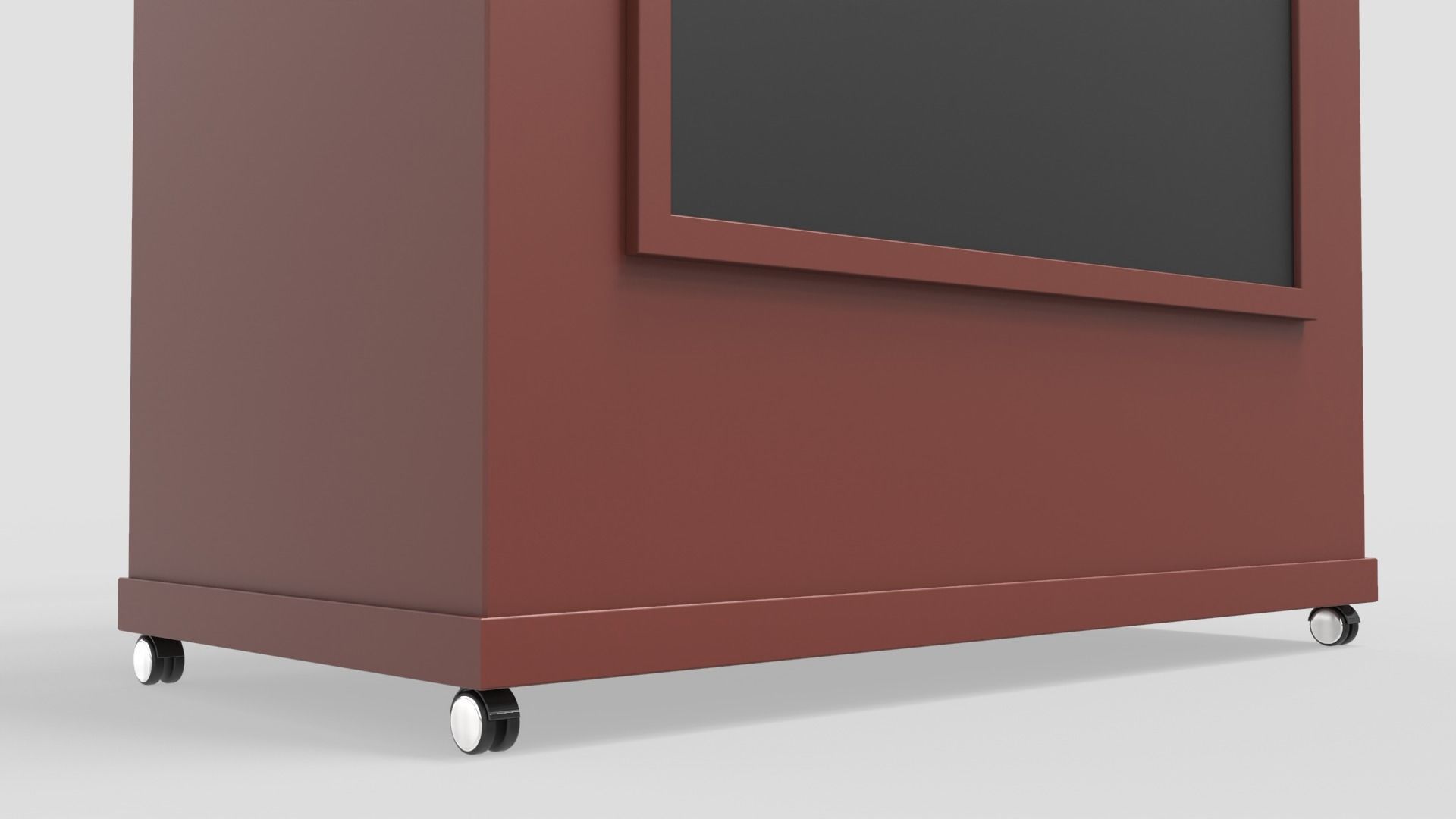 Wooden Small Booth 3D model | CGTrader