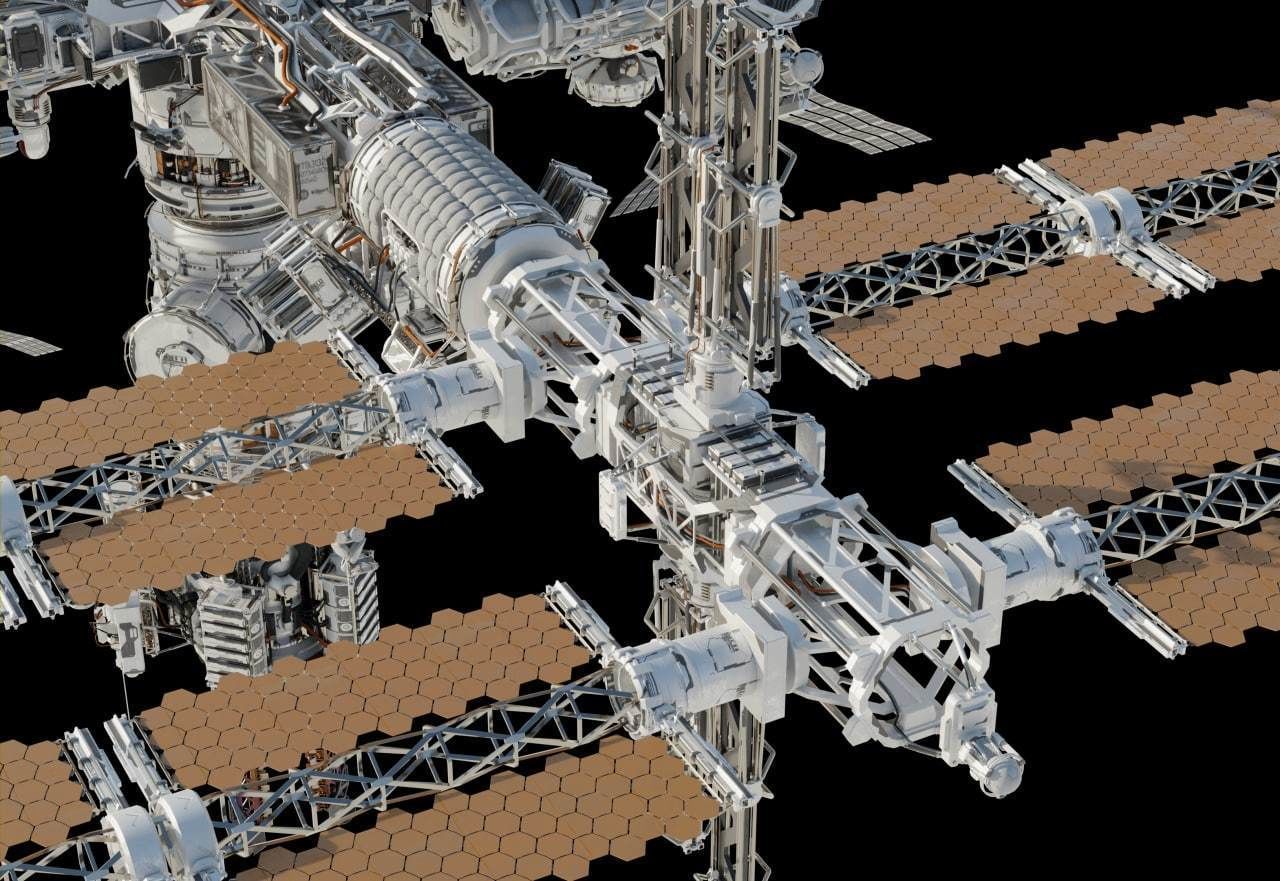 Space station 3D model rigged | CGTrader