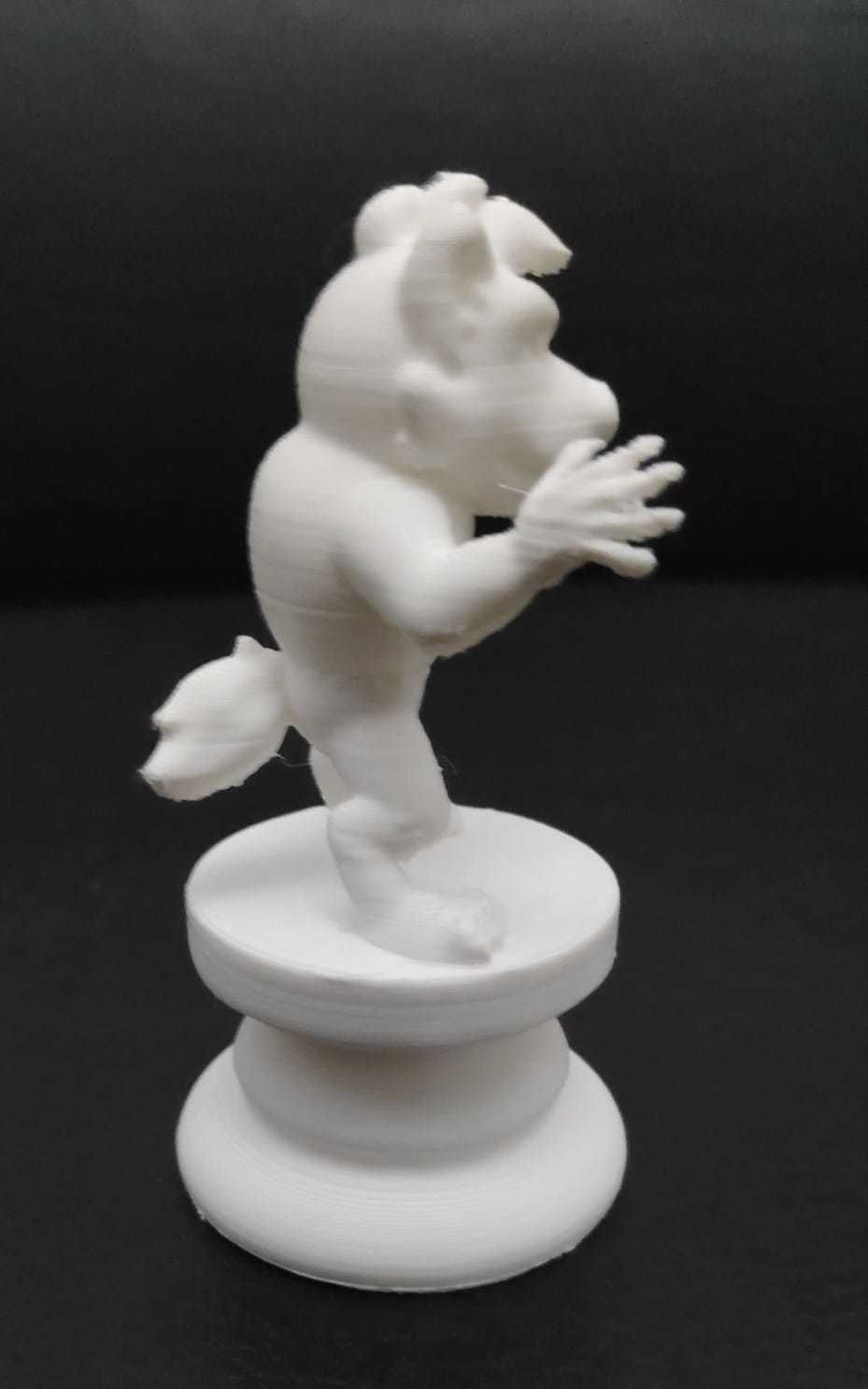 Halloween Chess - Werewolf 3D model 3D printable | CGTrader