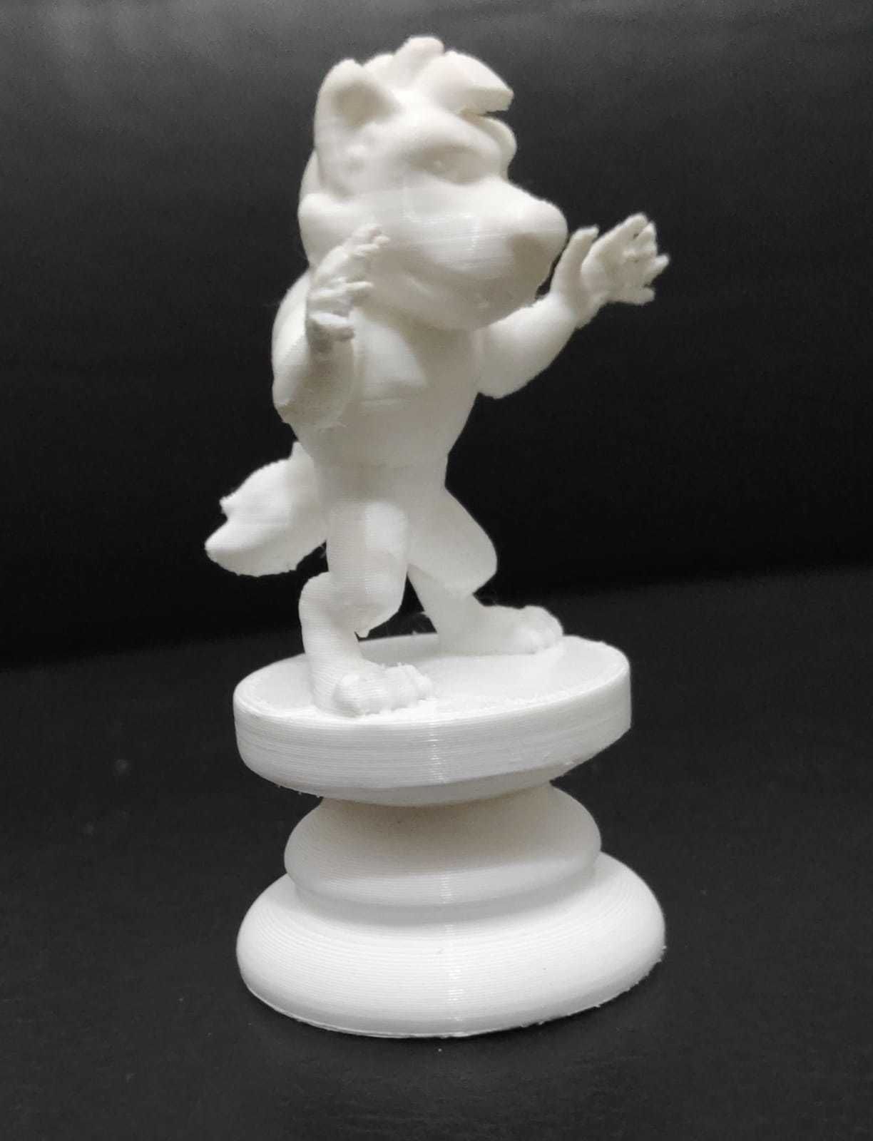 Halloween Chess - Werewolf 3D model 3D printable | CGTrader