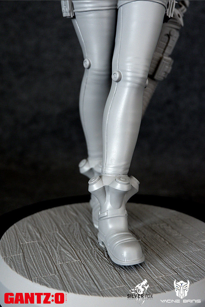 Gantz 3D Model statue of woman holding sword 3D model 3D printable ...